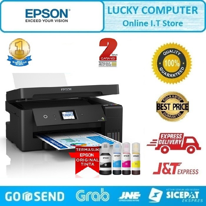 Jual Printer Epson L14150 L 14150 L-14150- A3 Wi-Fi Duplex All-in-One ...