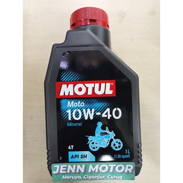 Jual Oli Mesin MOTUL MOTO 4T 10W-40 1L | Shopee Indonesia