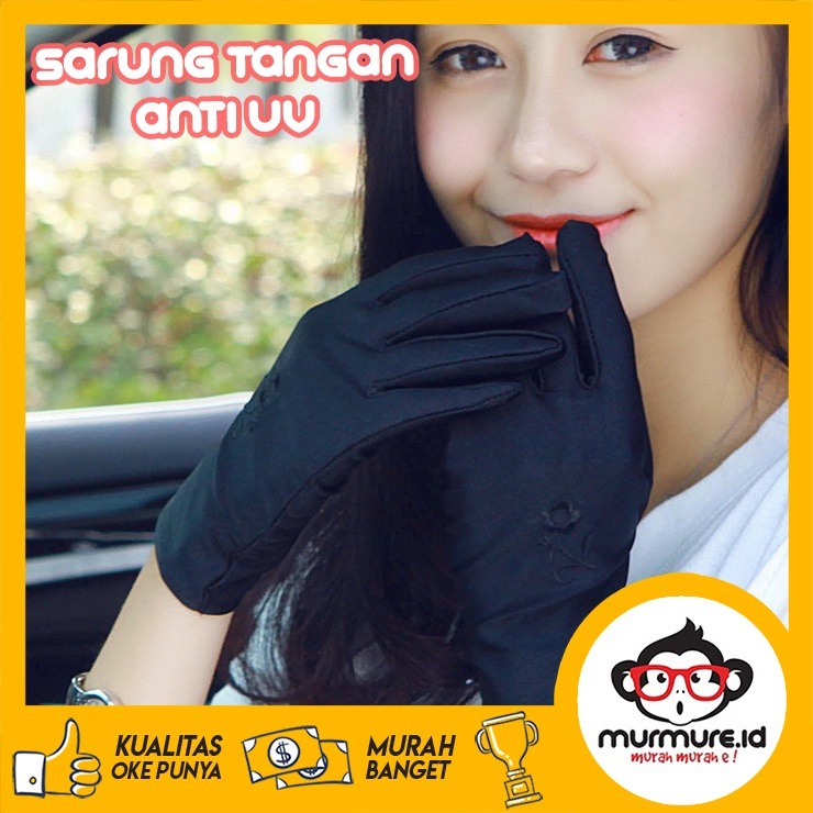 Jual MURMURE.ID | GLOVES FASHION FLOWER SARUNG TANGAN WANITA PELINDUNG TANGAN DARI SINAR ...