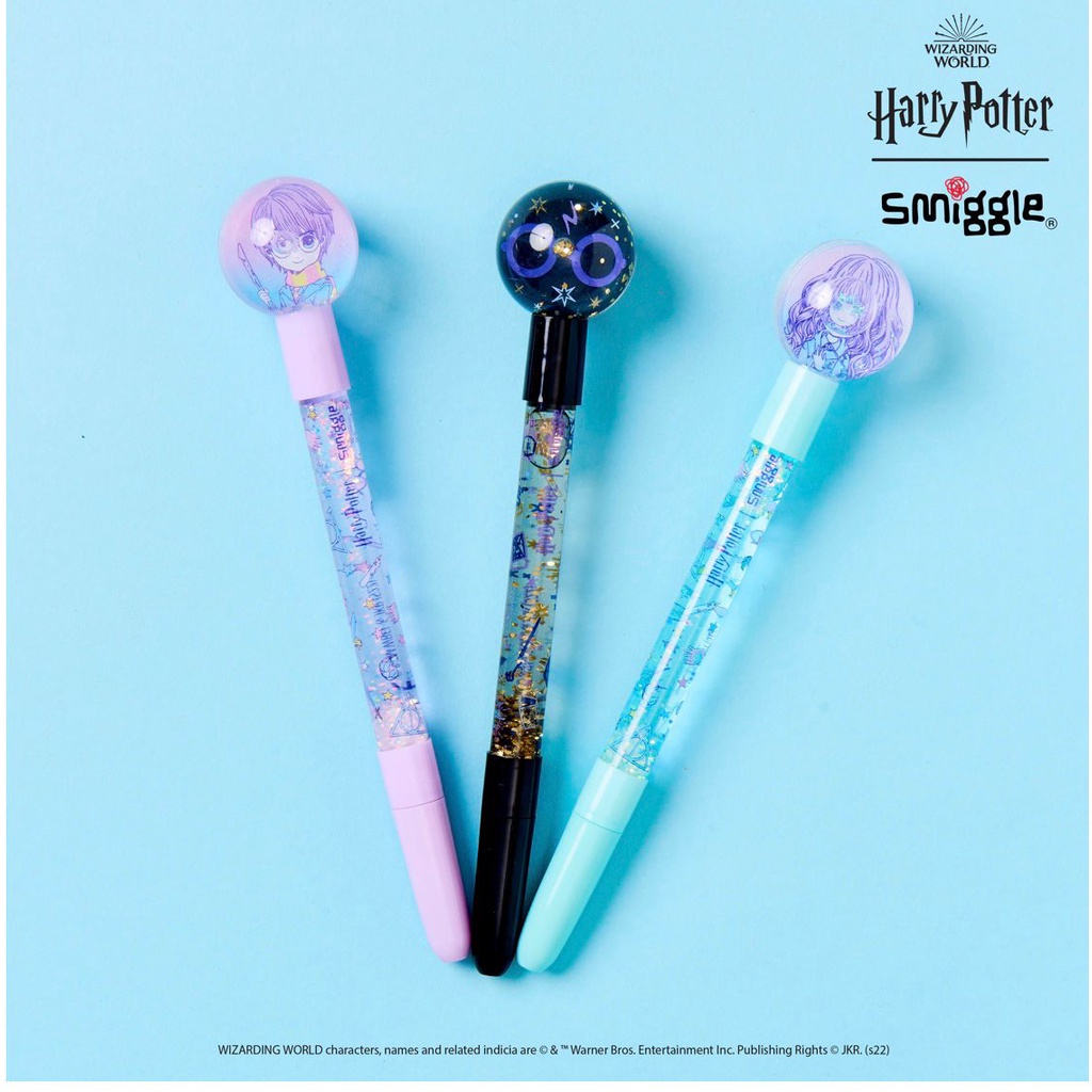 Jual SMIGGLE X HARRY POTTER PEN GLITTER GLOBE - PULPEN SMIGGLE | Shopee ...