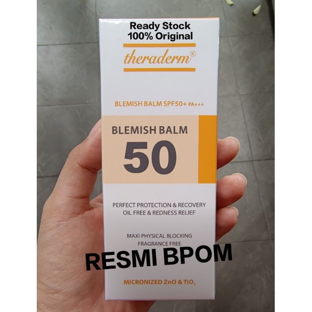 Jual Theraderm Blemish Balm SPF50 BEST BB cream made in KOREA Oily ...
