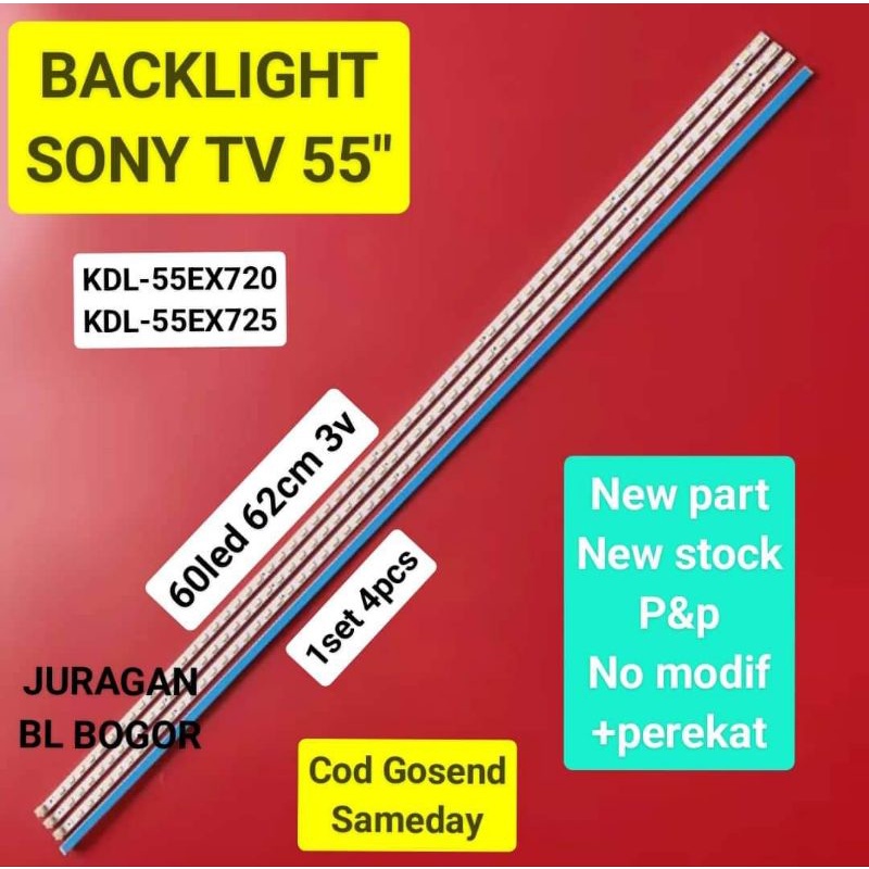 Jual LAMPU LED BL BACKLIGHT TV SONY KDL-55EX720 KDL-55EX725 55EX720 ...