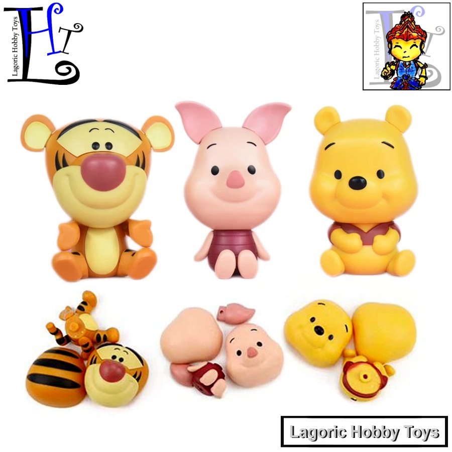 Jual Winnie the Pooh Egg Surprise Mix Varian [Piglet Tiger Pooh ...