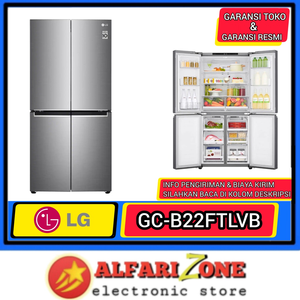 Jual LG GCB22FTLVB Kulkas LG 4 Pintu Side by side Multidoor GC-B22FTLVB | Shopee Indonesia