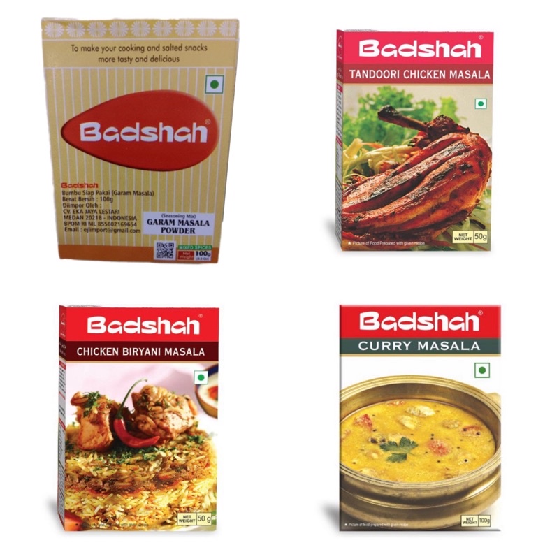 Jual BADSHAH/CURRY/MASALA/JAIN/CHICKEN/BIRYANI/TANDOORI/PREMIUM/GARAM ...