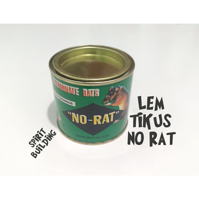 Jual NORAT LEM TIKUS KALENG HIJAU NORAT / PEREKAT TIKUS 225 GR | Shopee ...