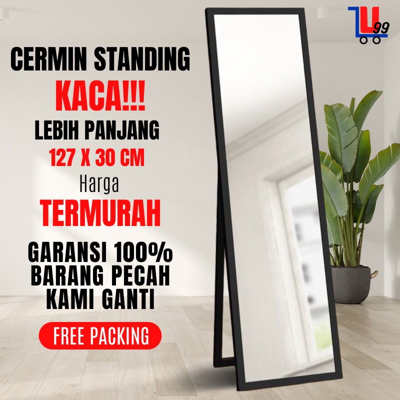 Jual Kaca Cermin Full Body Aesthetic Cermin Model Standing Mirror ...