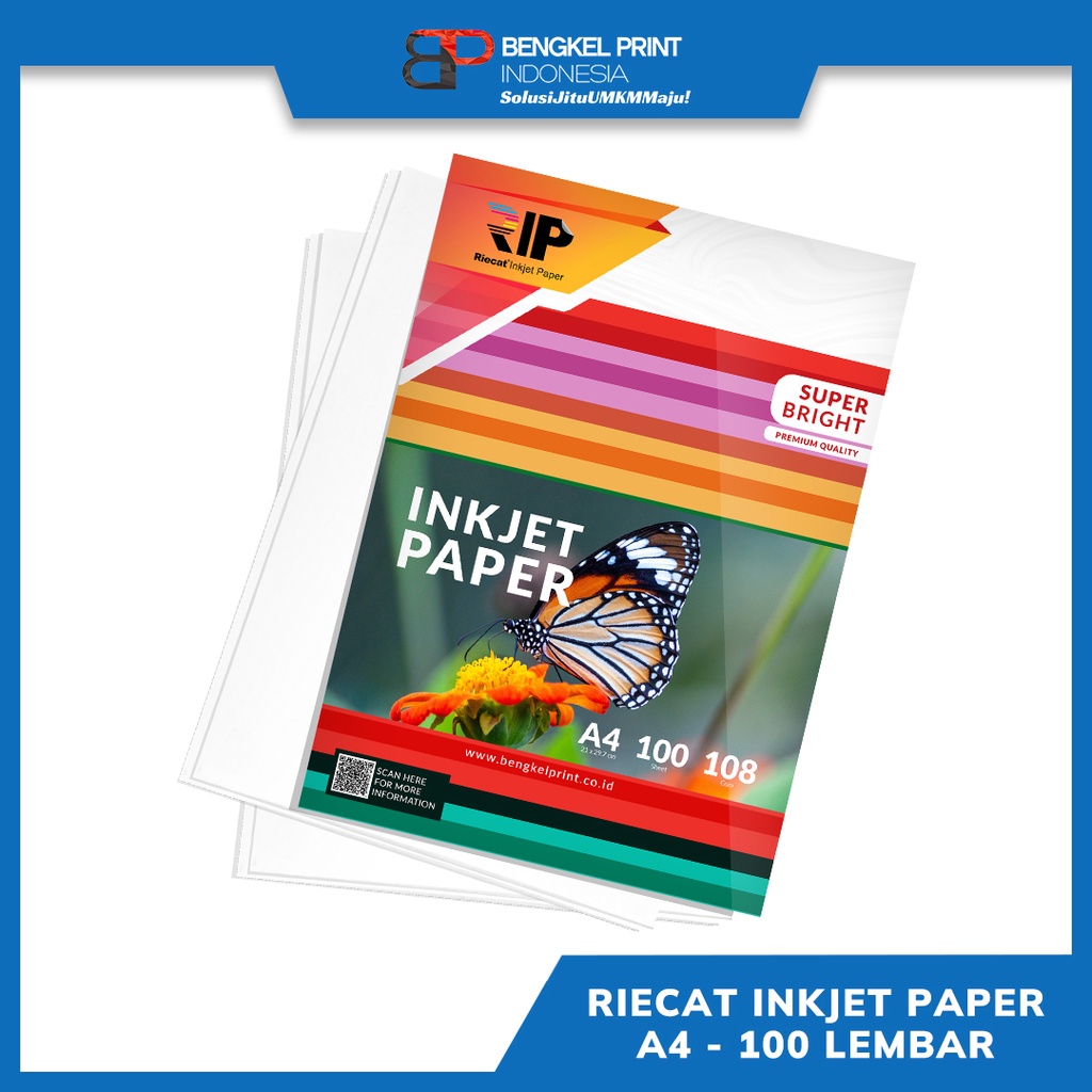 Jual Kertas Inkjet Paper for PIN A4 100 lembar | Shopee Indonesia