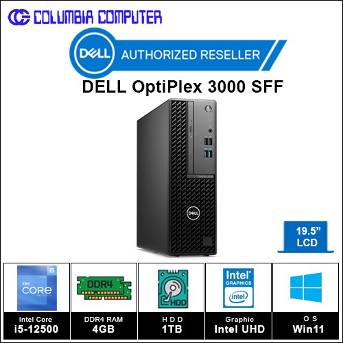 Jual DELL OptiPlex 3000 SFF i5-12500 4GB 1TB Windows 11 Home | Shopee ...