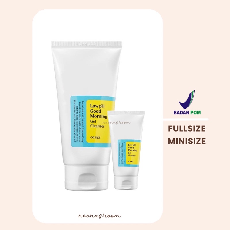 Jual COSRX low ph good morning gel cleanser / salicylic acid cleanser | Shopee Indonesia