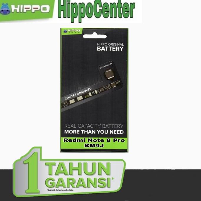 Jual Baterai Hippo Xiaomi Redmi Note 8 Pro Hippo Baterai Bm4J | Shopee ...