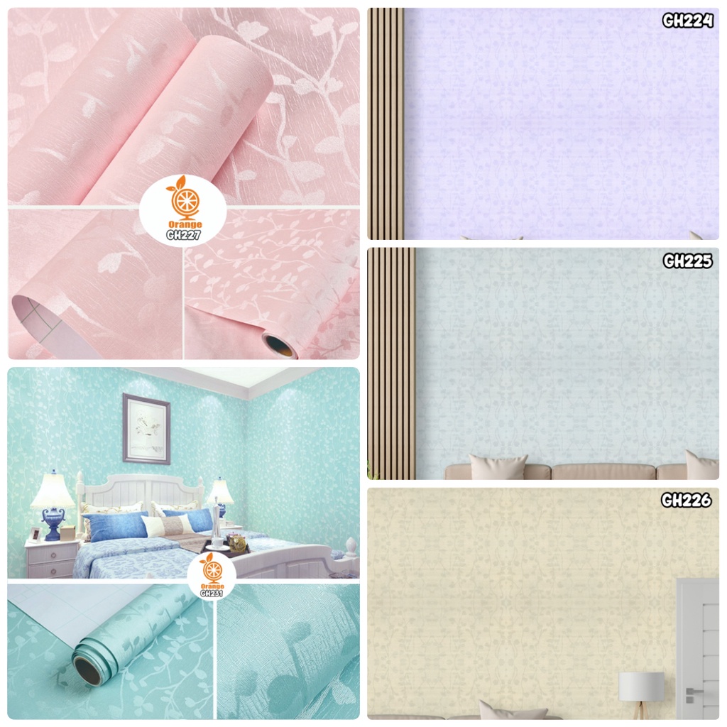 Jual PROMO Wallpaper Dinding Ukuran 45cm X 9 Wallstiker Meter Motif Dan Karakter Stiker Dinding ...