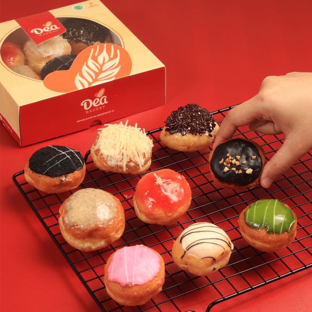 Jual Paket Donat Mini isi 9 Dea Bakery | Shopee Indonesia