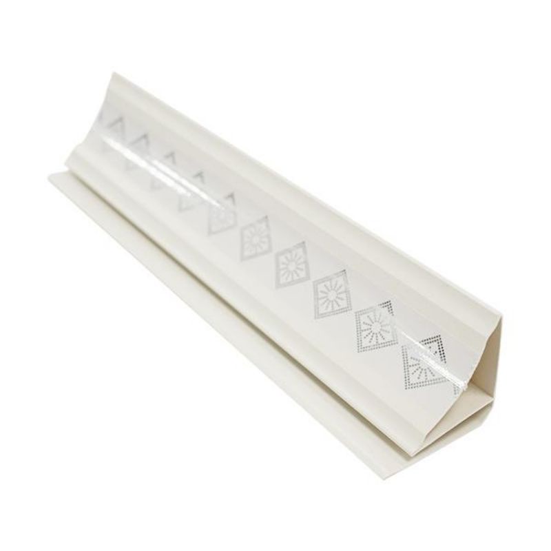 Jual List Tembok Profil Sudut PVC Variasi motif lebar 6 cm | Shopee ...