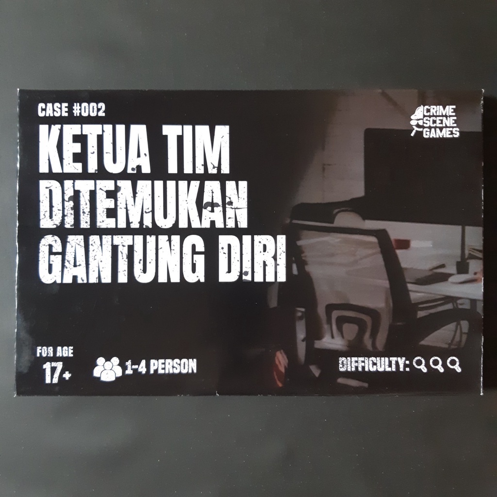 Jual (Crime Scene Games) Unsolved Case #002 'Ketua Tim DItemukan Gantung Diri' | Shopee Indonesia