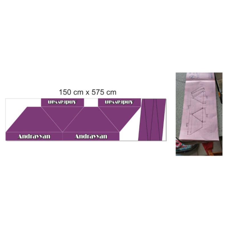 Jual Tenda cafe / Stand bazar ukuran 1,5*1,5 + sablon | Shopee Indonesia