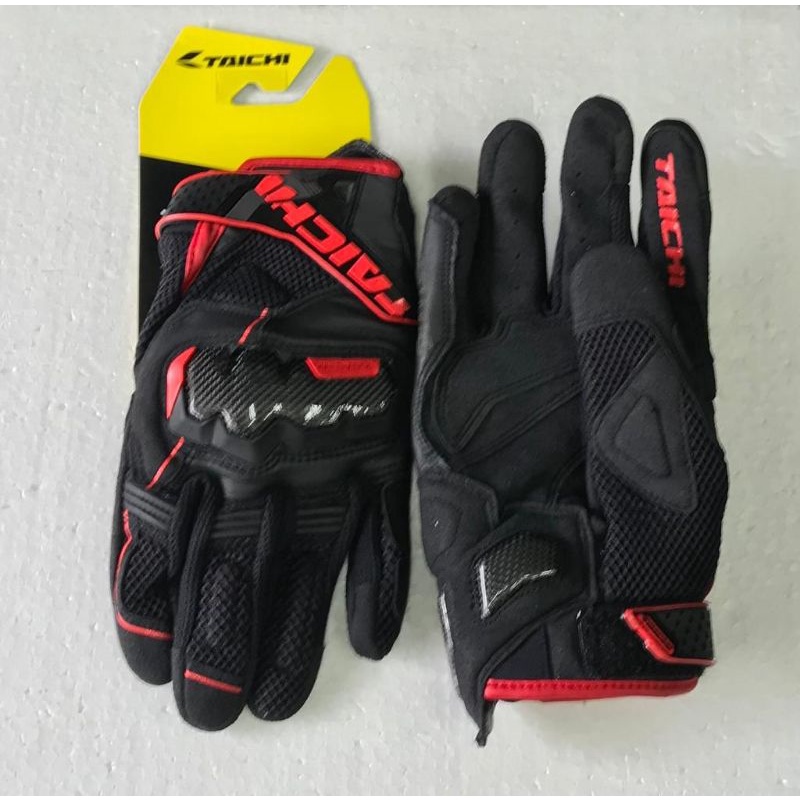 Jual Sarung Tangan Motor Riding Touring Taichi RST-461 Mesh Carbon ...