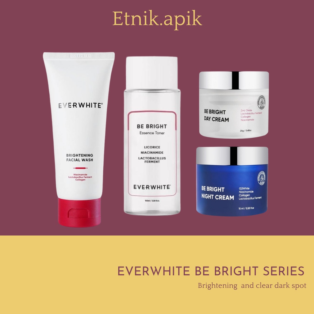Jual Everwhite Be Bright Series | Shopee Indonesia
