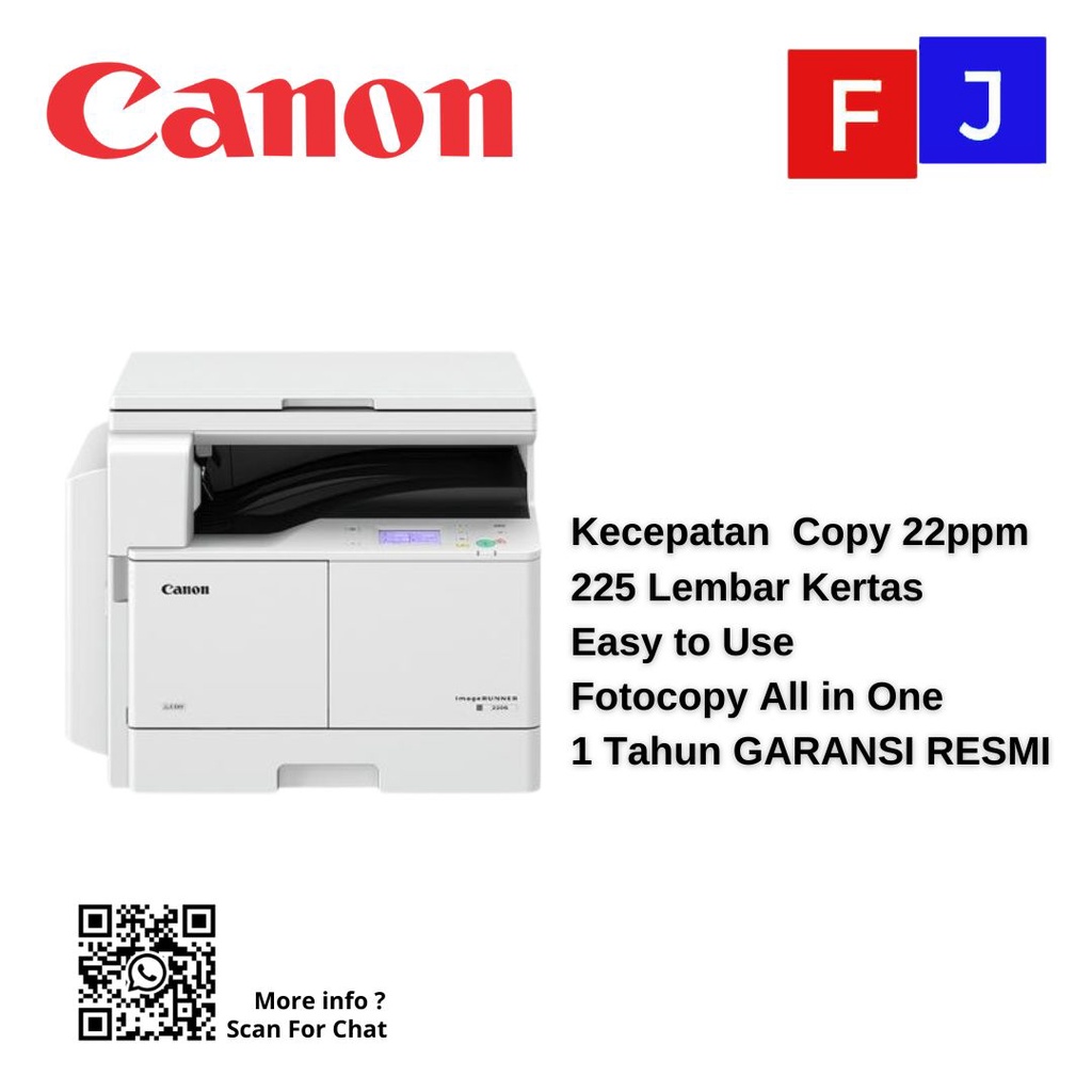 Jual Mesin Fotocopy Canon IR 2206 Ukuran Kertas A3 PLATEN GARANSI RESMI | Shopee Indonesia