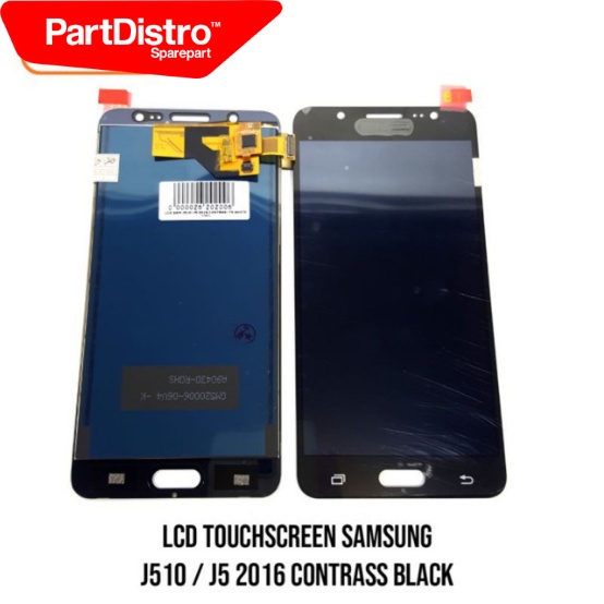 Jual LCD+TS SAM J510/J5 2016 CONTRAS BLACK / WHITE | Shopee Indonesia