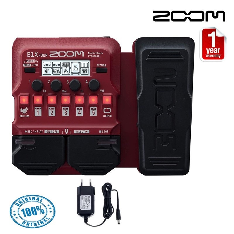 Jual Zoom B1X FOUR AD16E Bass Multi-effects Processor / Multi Effect ...