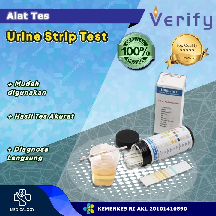 Jual Urine Strip Verify 10 Parameter | Shopee Indonesia
