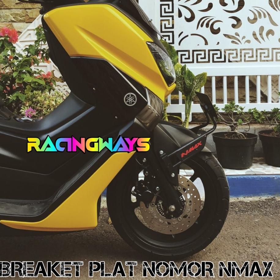 Jual Baru!! Breaket Plat Nomor Nmax Old Dudukan Plat No Depan Nmax PNP ...