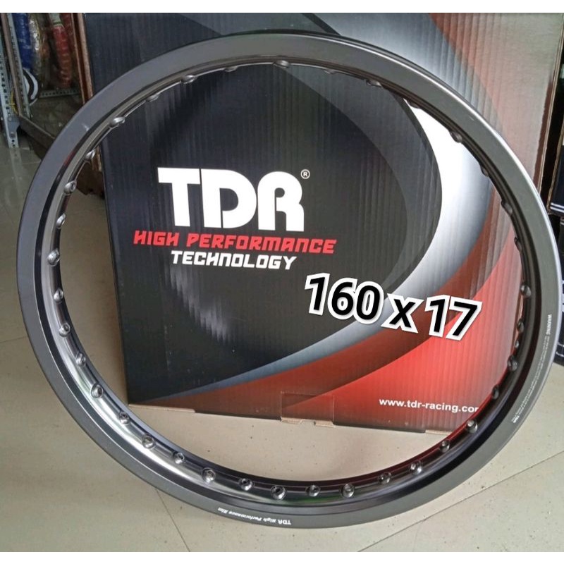 Jual Velg TDR Titanium Grey Ring 17 x 140 160 185 215 | Shopee Indonesia
