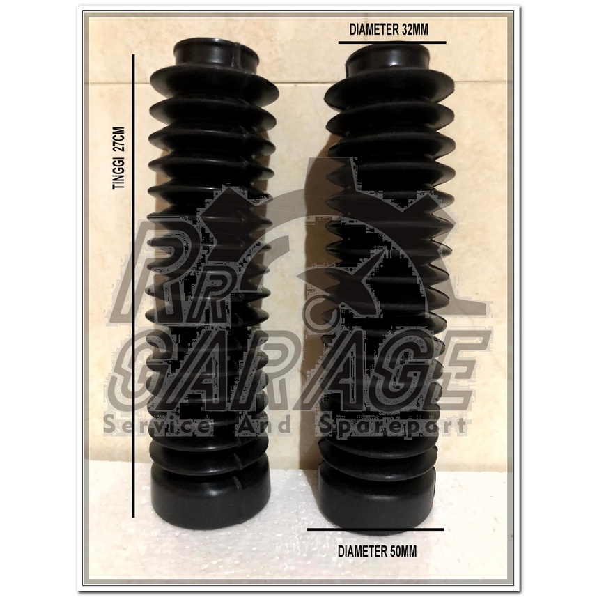 Jual Karet Boot Tutup shock depan/ Pelindung shock Depan Motor ...