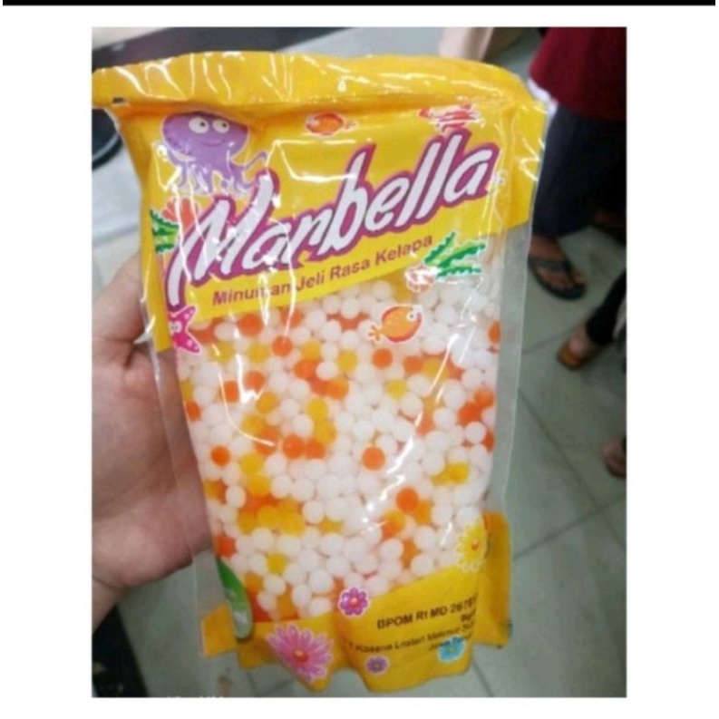 Jual Marbella minuman jelly rasa kelapa 500 gr - minuman jeli | Shopee ...