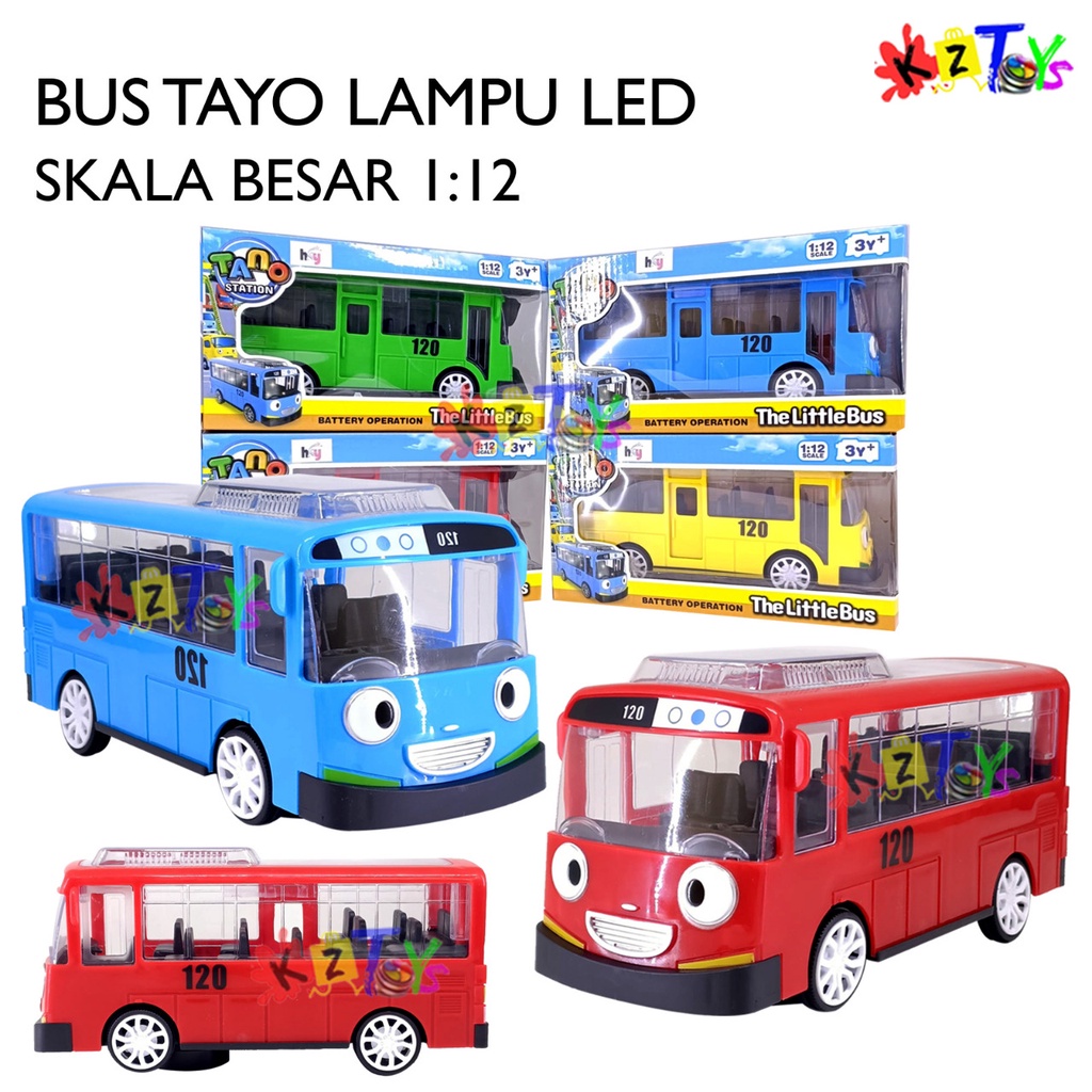 Jual MAINAN BUS TAIYO ANAK LAMPU DAN MUSIK 4 VARIASI LAGU HEY TAYO | Shopee Indonesia