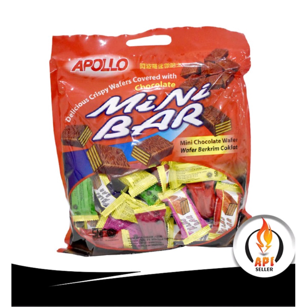 Jual Apollo Wafer Mini Bar Wafer 50pcs | Shopee Indonesia