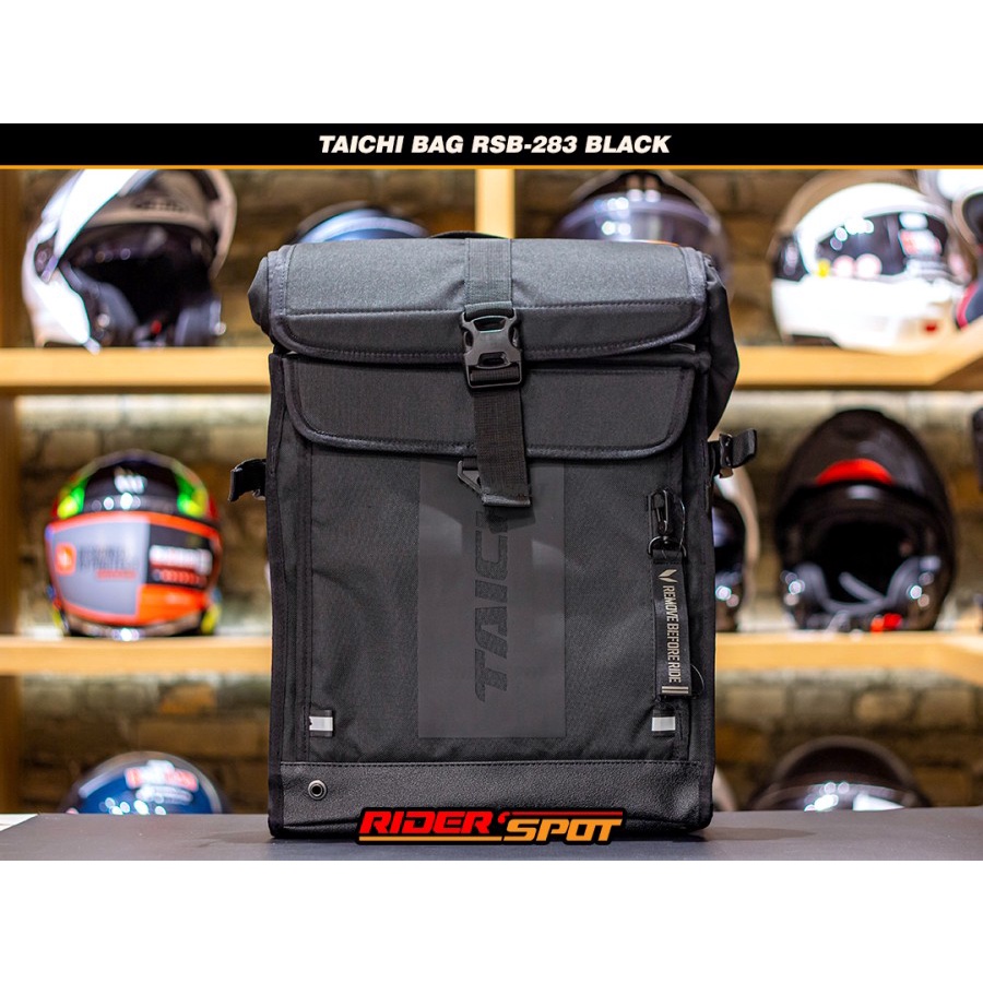 Jual RS Taichi Backpack RSB-283 Black Waterproof Tas Ransel Original ...