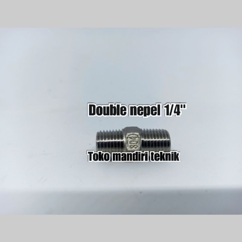 Jual double nepel stainles 304" | Shopee Indonesia