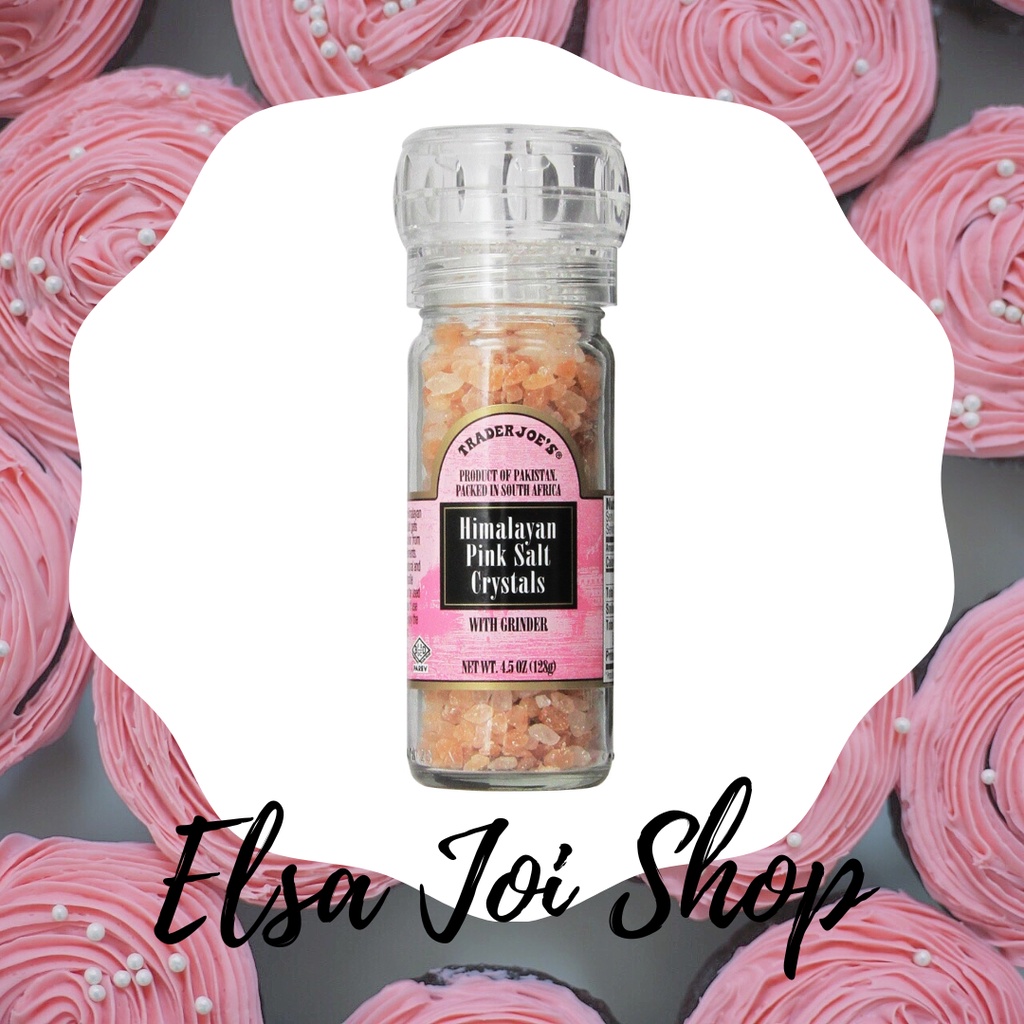 Jual Trader Joe's Pink Salt Himalayan With Grinder - 128 Gr | Shopee ...