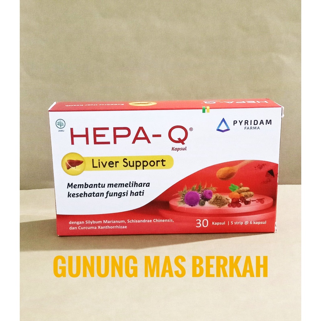 Jual HEPA - Q hepa q HepaQ kapsul - Membantu memperbaiki fungsi hati ...