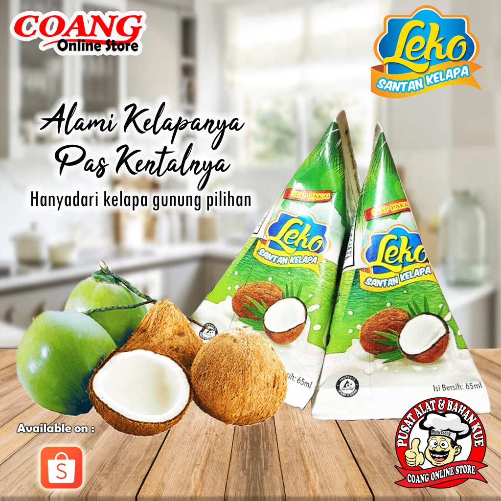 Jual Leko Santan Kelapa 65 ml - Asli Dari Kelapa Gunung - Toko Coang ...