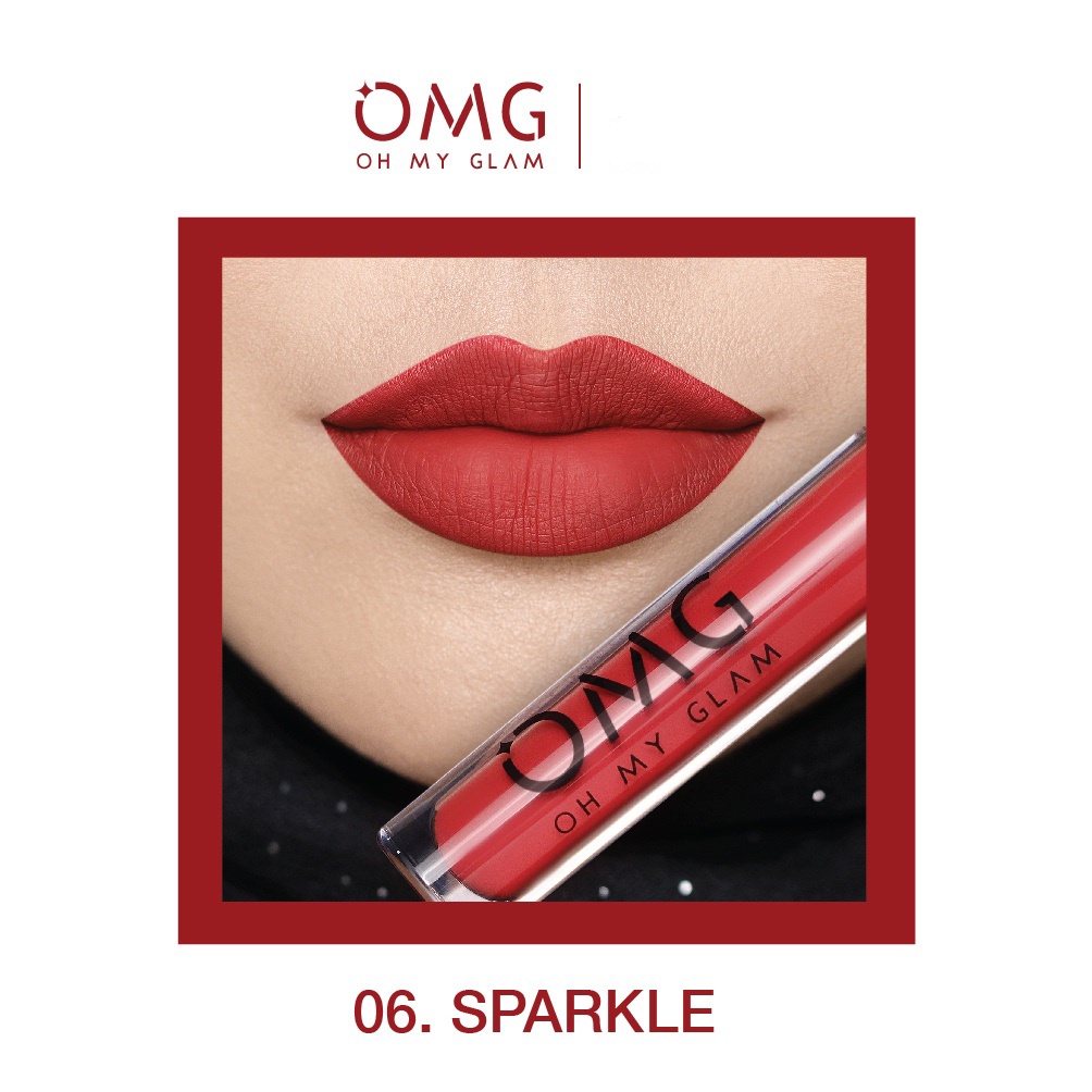 Jual OMG OH MY GLAM Matte Kiss Lip Cream All Variant Nomor 01-27 | NEW ...