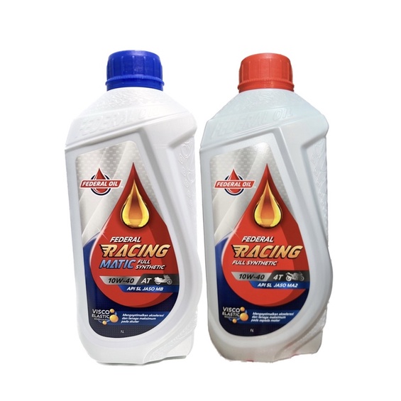 Jual FEDERAL RACING / RACING MATIC Full Synthetic 1 Liter | Shopee ...