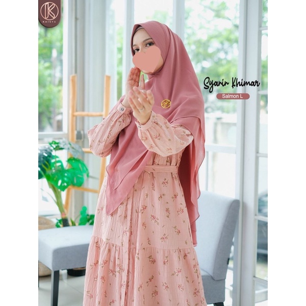 Jual KAISYA-SYANIN KHIMAR (REG PED) | KHIMAR SYARI KAISYA BEST SELLER | KHIMAR CERUTY 2 LAYER ...
