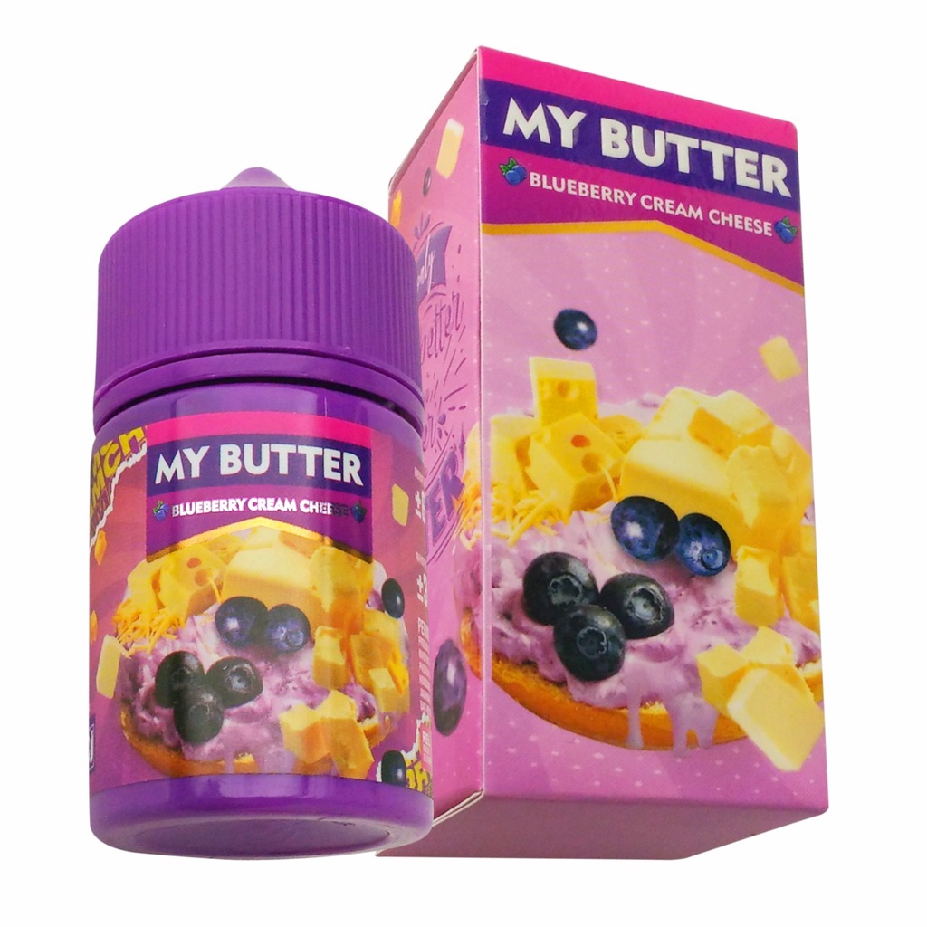 Jual Liquid Vape Vapor My Butter V2 Blueberry Cream Cheese 60ML By IDJ ...