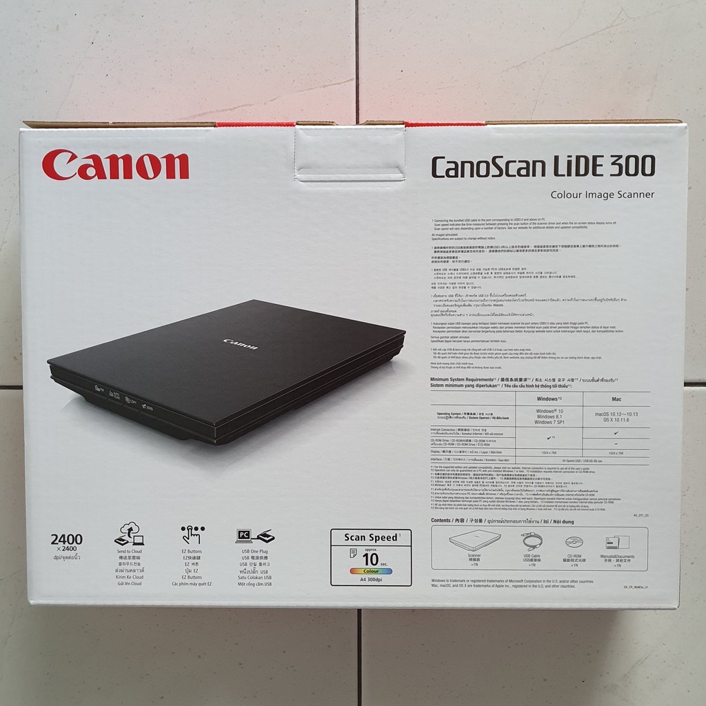 Jual Canon CanoScan LiDE 300 LiDE300 Scanner | Shopee Indonesia