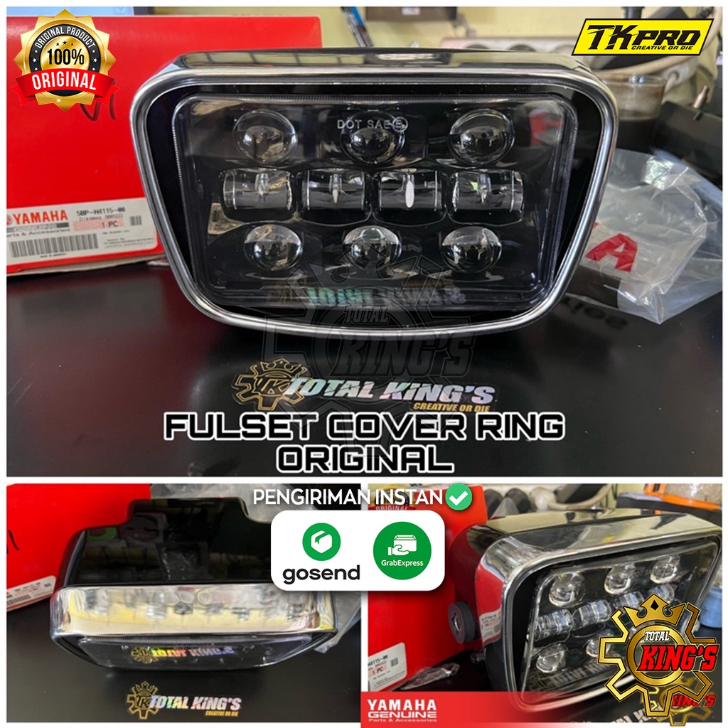 Jual LAMPU LED RXKING RX KING V1 RING COVER BATOK ORIGINAL PNP PLUS SOKET H4 | Shopee Indonesia