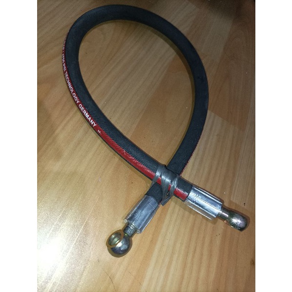 Jual selang solar selang hidrolik 3/8 R2 80 cm banyo 14 mm 330 BAR ...