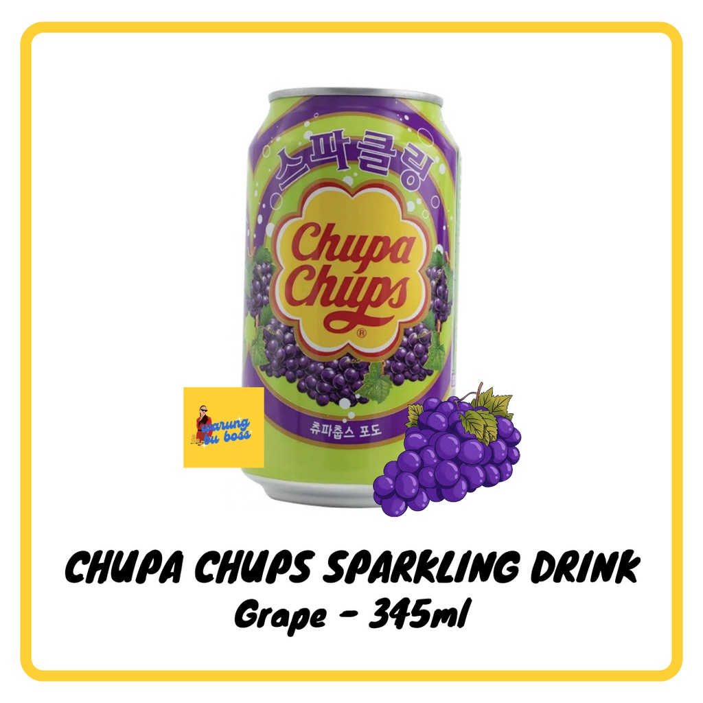 Jual Chupa Chups Sparkling Drink Chupa Chups Sparkling Grape Melon ...