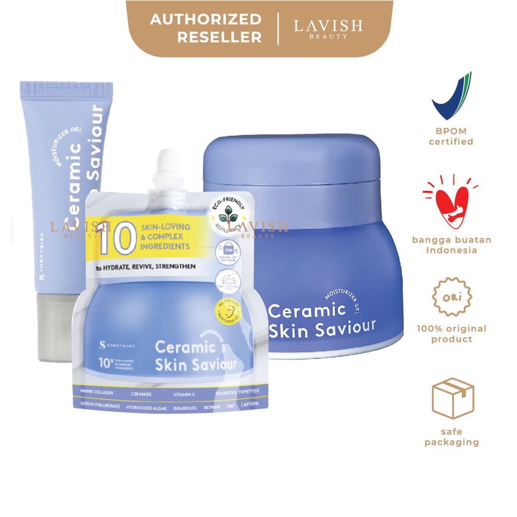 Jual SOMETHINC Ceramic Skin Saviour (25ml / 50ml / REFILL 50ml ...