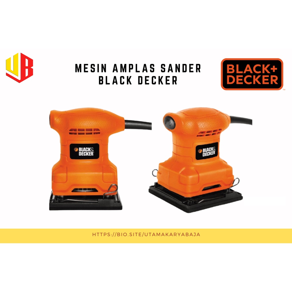 Jual MESIN AMPLAS SANDER | BLACK DEKER - 1/4 SHEET | Shopee Indonesia