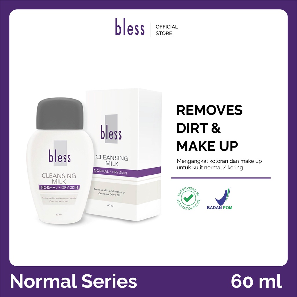 Jual [SALE] Bless Cleansing Milk 60ml | Susu Pembersih - Kulit Normal ...