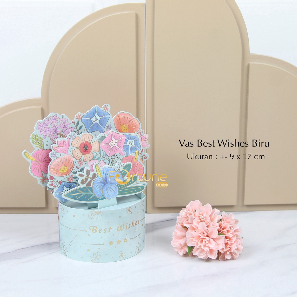 Jual Kartu Ucapan 3D 4D Pop Up Card Ulang Tahun Terima Kasih Valentine ...