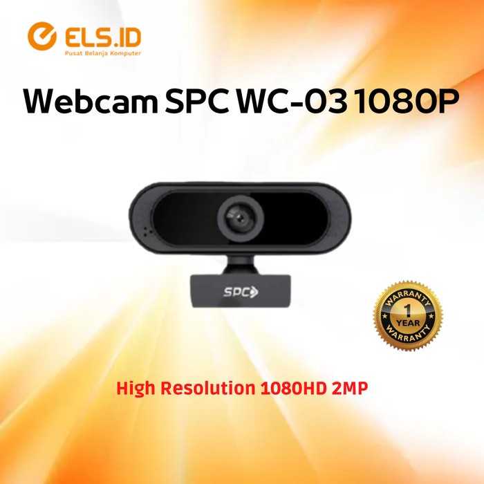 Jual Webcam SPC WC-03 1080P | Shopee Indonesia